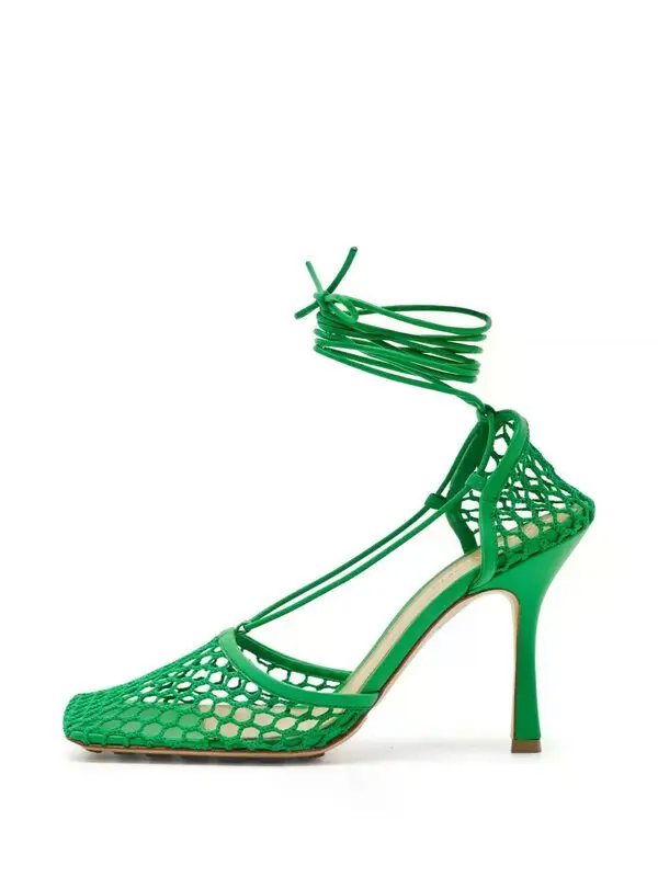 Bottega Veneta Stretch Heeled Sandals