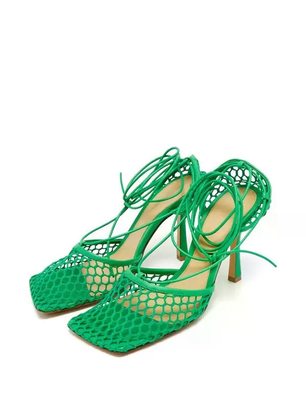 Bottega Veneta Stretch Heeled Sandals