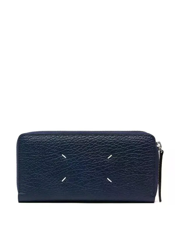 MAISON MARGIELA Four Stitches Grained Leather Wallet