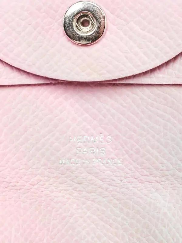 Hermès Bastia Change Purse - Pink