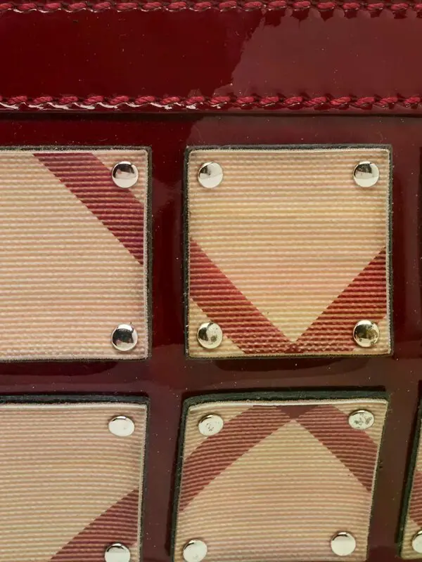 Burberry Super Nova Check Clutch Bag