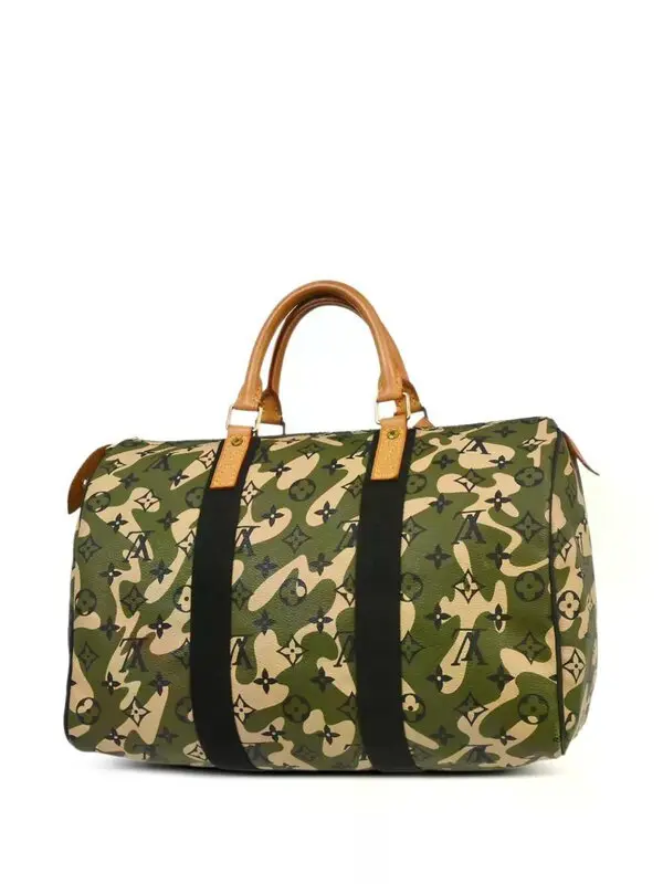 LOUIS VUITTON 2008 Monogramouflage Speedy Tote Bag - Green