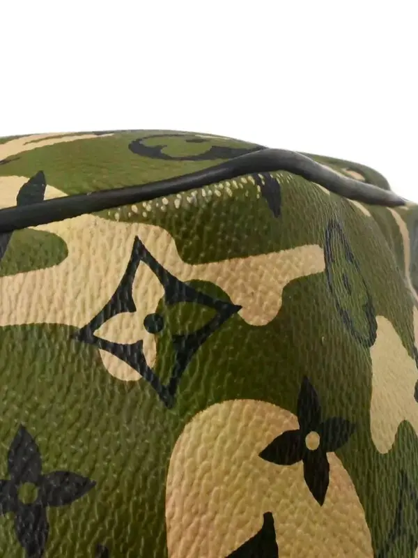 LOUIS VUITTON 2008 Monogramouflage Speedy Tote Bag - Green
