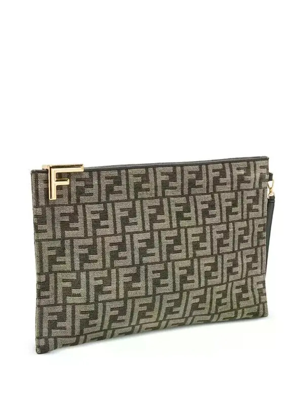 Fendi Zucca Clutch Bag