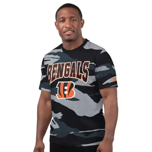 STARTER Cincinnati Bengals Thursday Night Gridiron T-shirt - Gray