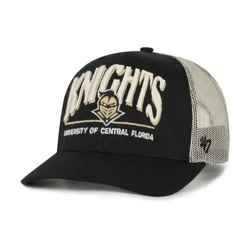 '47 Ucf Knights Arid Adjustable Trucker Hat - Black