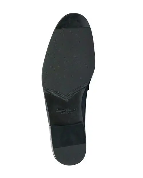 Santoni Suede Carla Loafers