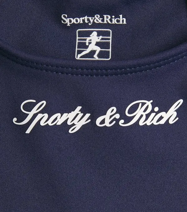 SPORTY & RICH Signature Sports Bra