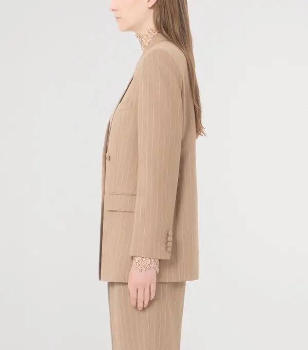 Valentino Garavani Virgin Wool Pinstripe Blazer