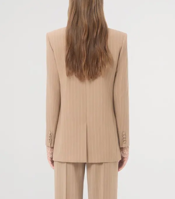 Valentino Garavani Virgin Wool Pinstripe Blazer