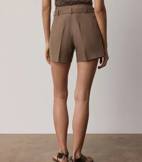 Ralph Lauren Tailored Linen Shorts