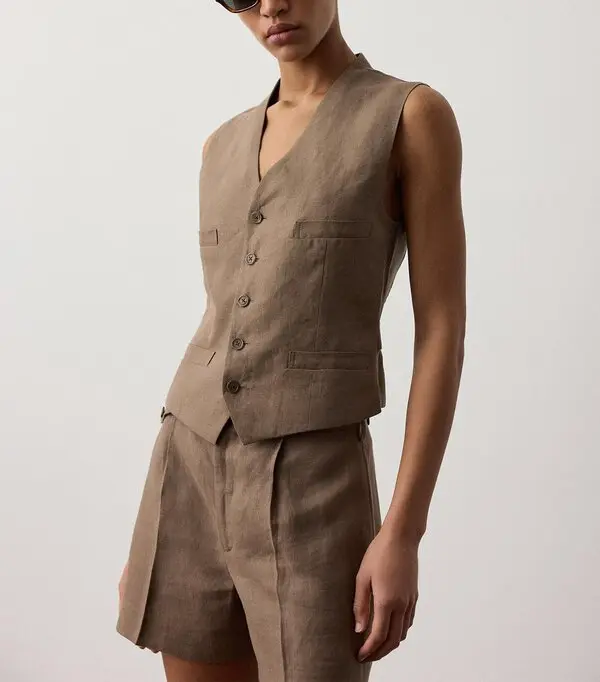 Ralph Lauren Linen Jaiden Waistcoat