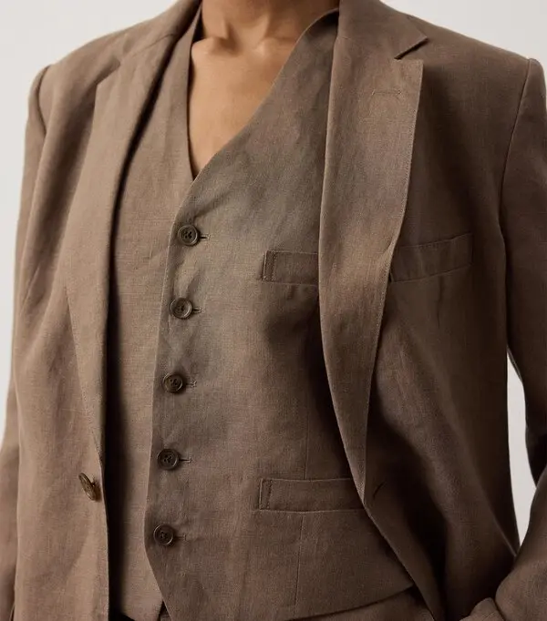 Ralph Lauren Linen Jaiden Waistcoat