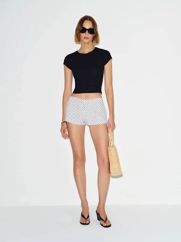 REFORMATION Muse T-shirt - Black