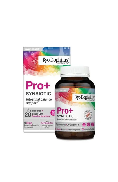 KYO-DOPHILUS Pro+ Synbiotic, Intestinal Balance Support - None