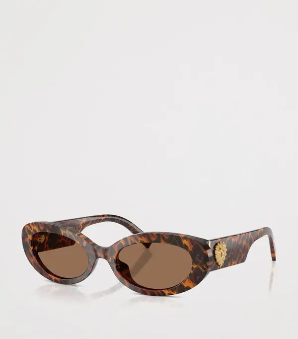Dolce & Gabbana Tortoiseshell Oval Sunglasses