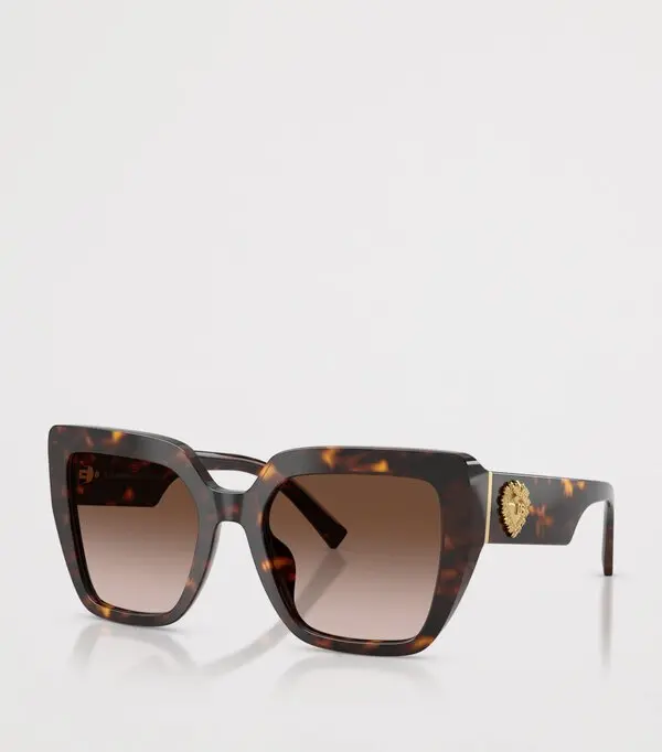 Dolce & Gabbana Tortoiseshell Cat-eye Sunglasses