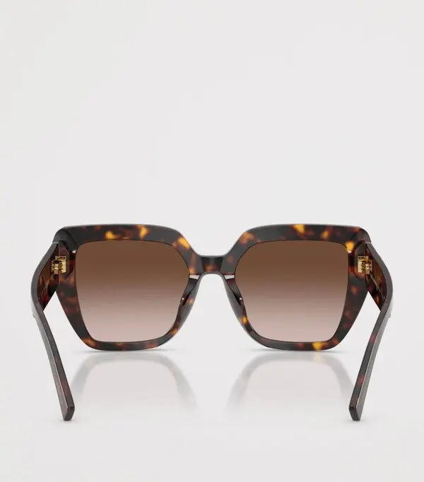 Dolce & Gabbana Tortoiseshell Cat-eye Sunglasses