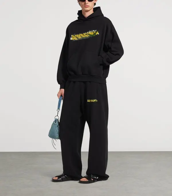 Balenciaga Calfskin Belt Mules