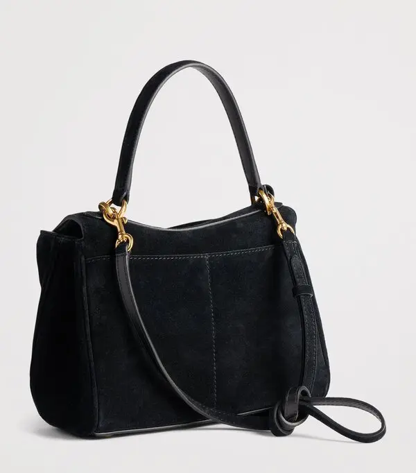 Balenciaga Mini Suede Rodeo Top-handle Bag