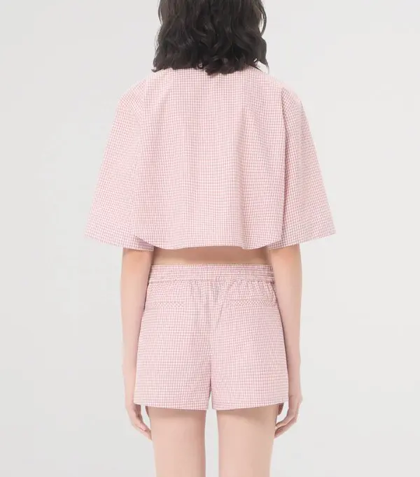 Valentino Garavani Cotton Cropped Shirt