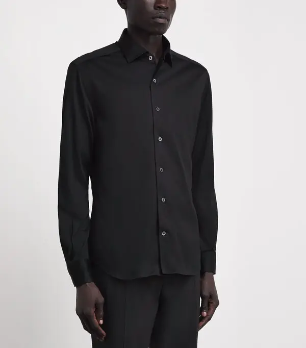 Corneliani Cotton Jersey Shirt