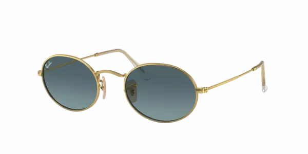 Ray-ban Sunglass Oval Metal - Blue Gradient