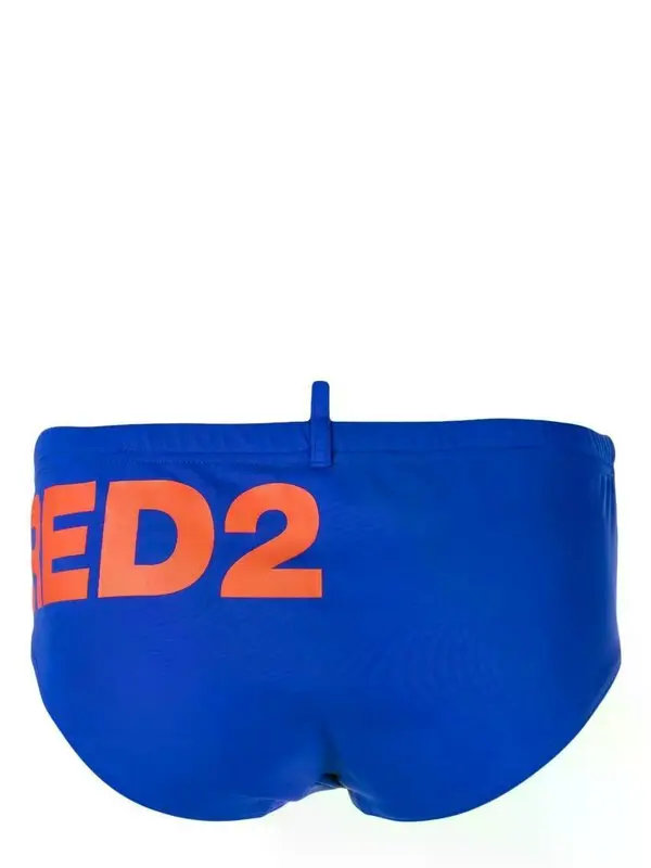 Dsquared2 All-over Logo Print Swimming Trunks