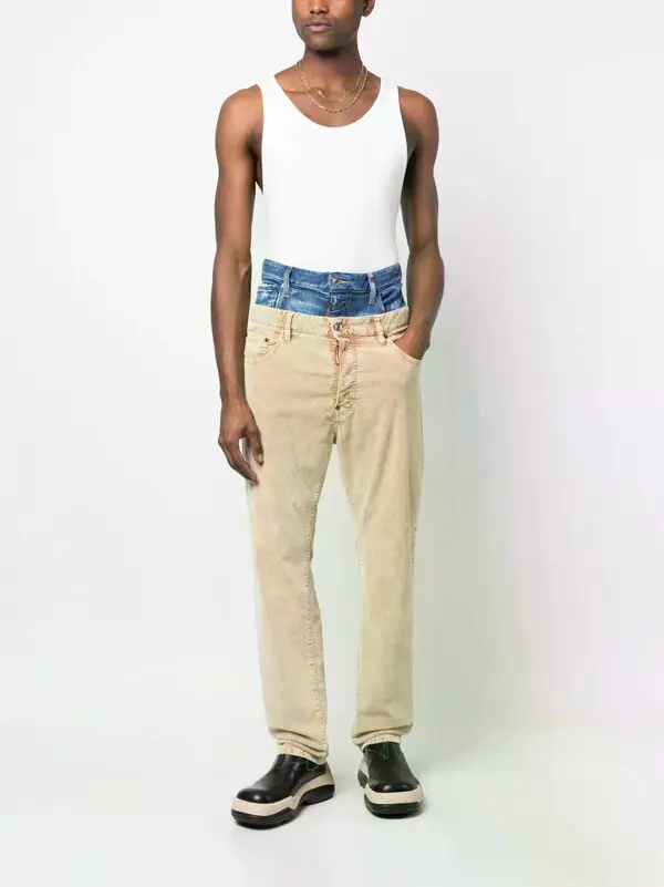 Dsquared2 Double Waistband Corduroy Trousers