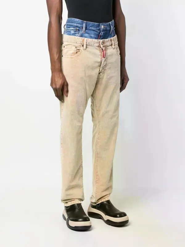 Dsquared2 Double Waistband Corduroy Trousers