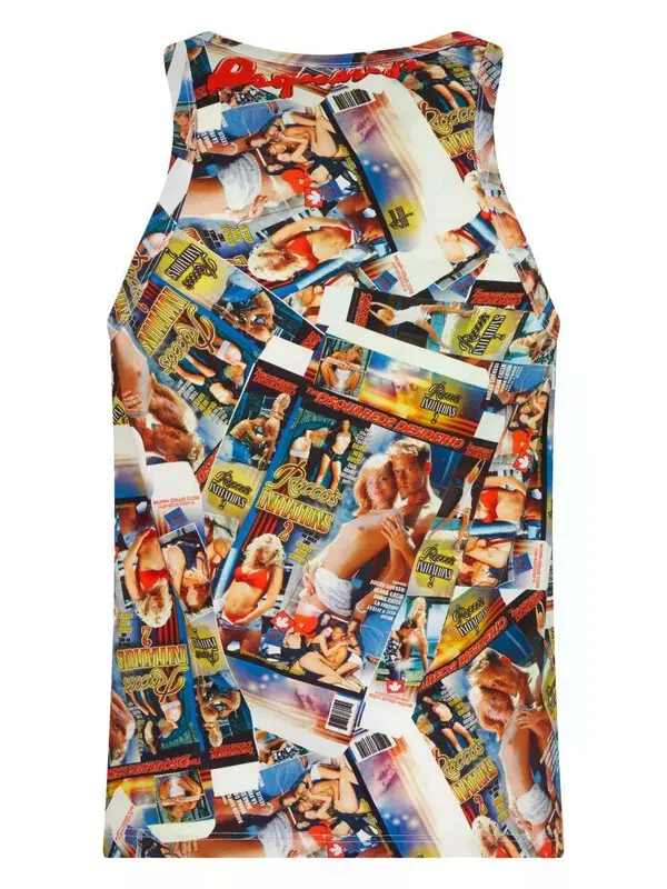 Dsquared2 Graphic-print Tank Top