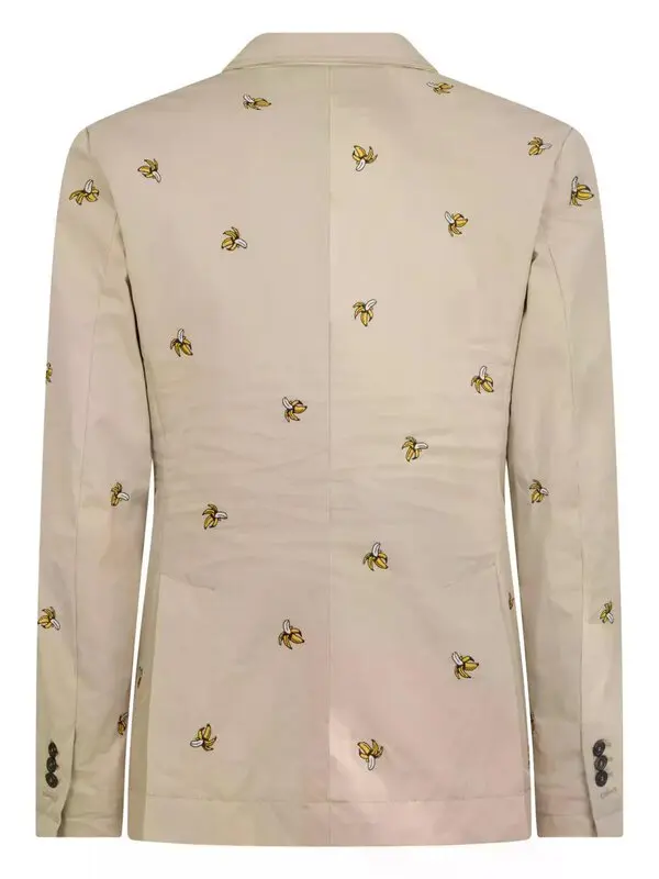 Dsquared2 Banana-print Blazer - Neutrals