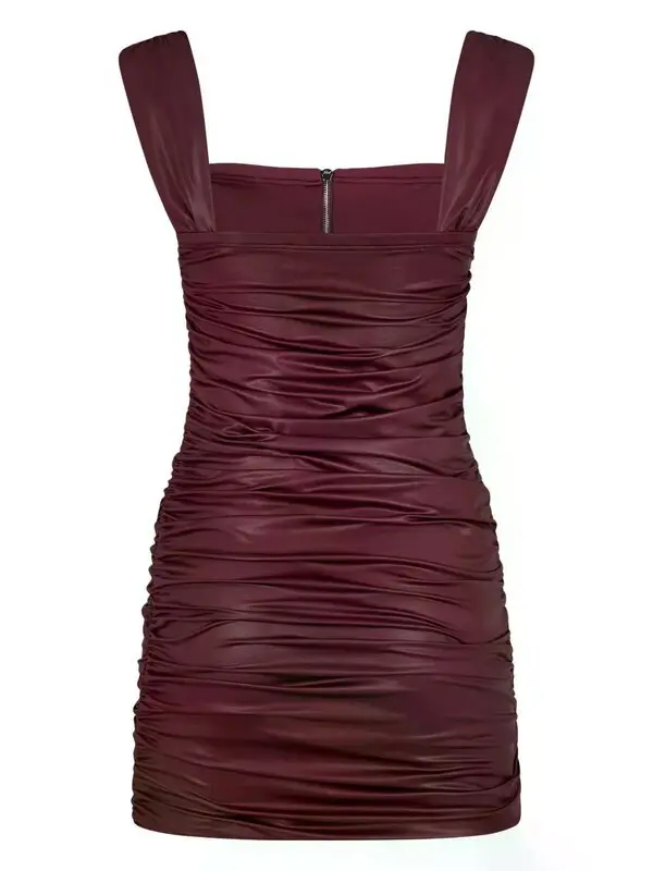 Dsquared2 Ruched Zip-up Minidress