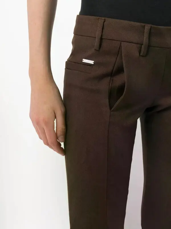 Dsquared2 High-waisted Slim-cut Trousers
