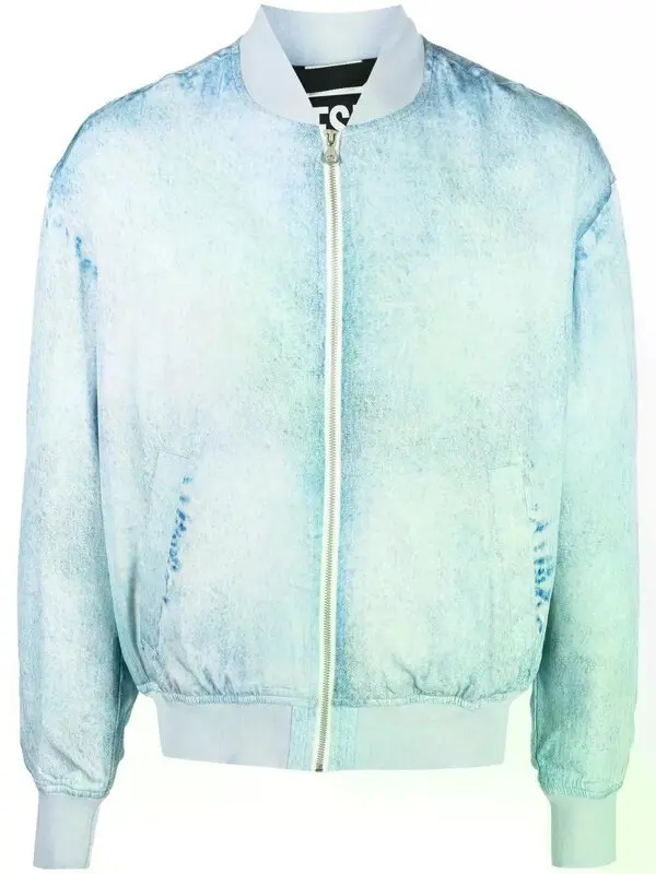 DIESEL® Band-collar Bomber Jacket