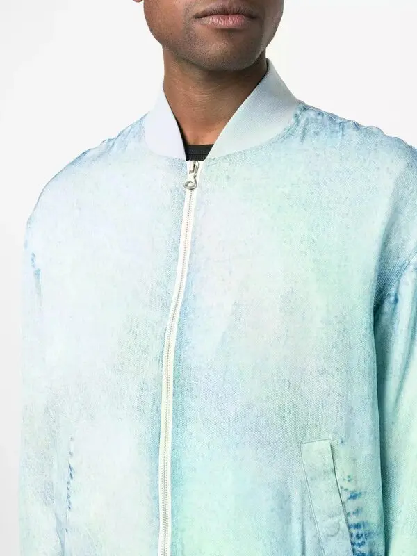 DIESEL® Band-collar Bomber Jacket