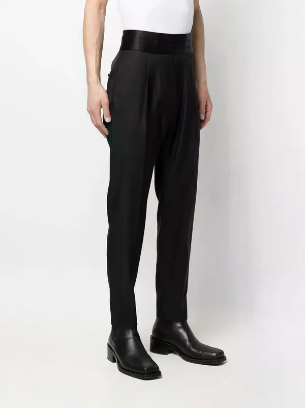 Dsquared2 High-waisted Tuxedo Trousers