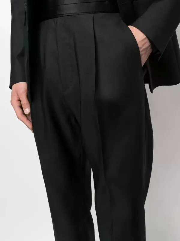 Dsquared2 High-waisted Tuxedo Trousers