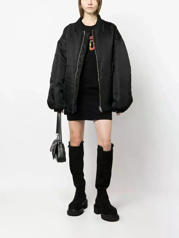 Dsquared2 Icon Sunset Palm T-shirt Dress