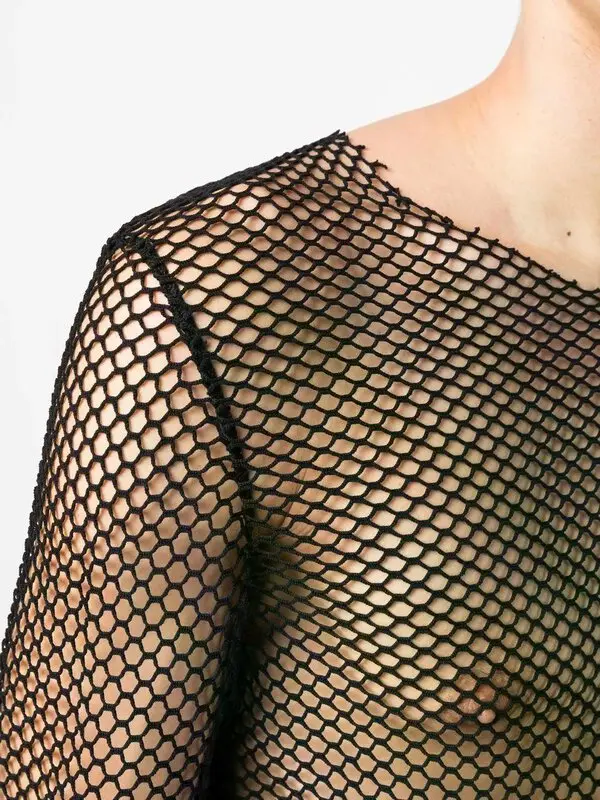 Dsquared2 Long-sleeve Mesh Top