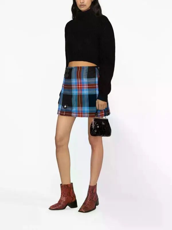 Dsquared2 Ribbed-knit Cropped Jumper