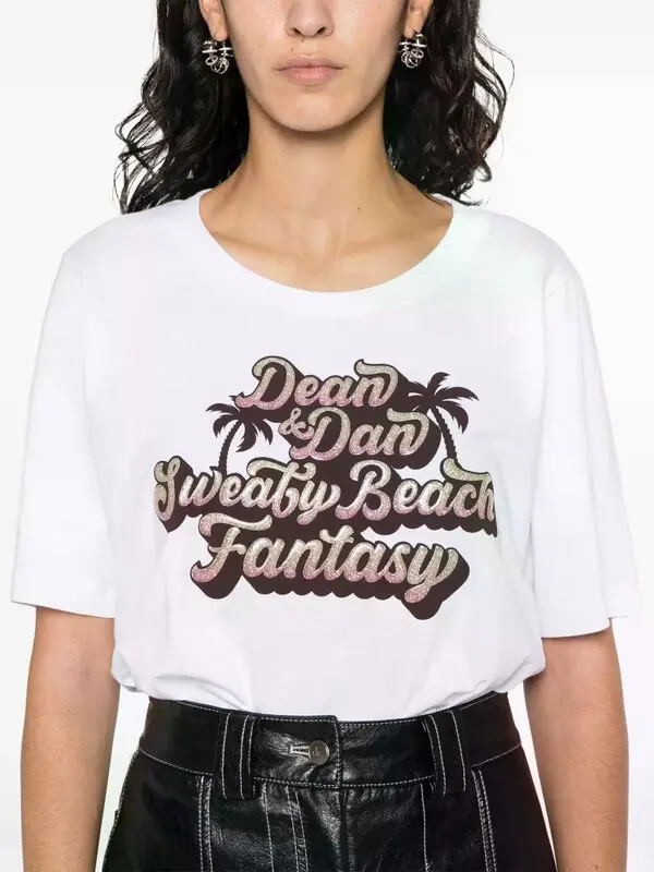 Dsquared2 Sweaty Beach Fantasy" Cotton T-shirt