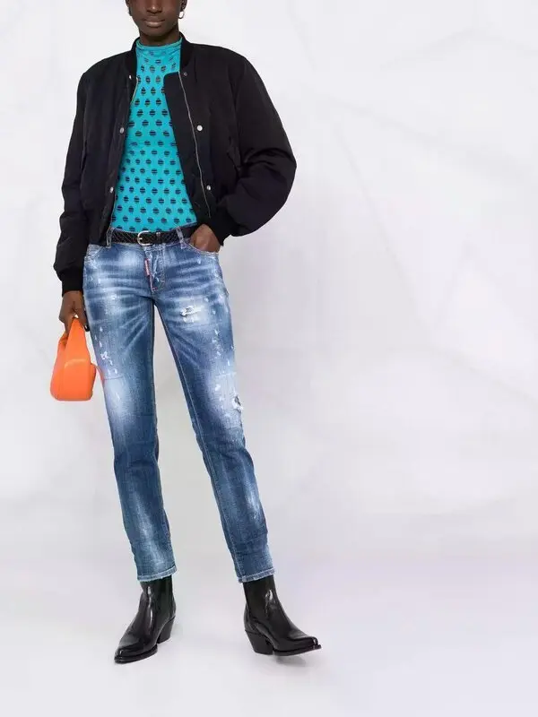 Dsquared2 Distressed Slim-fit Jeans