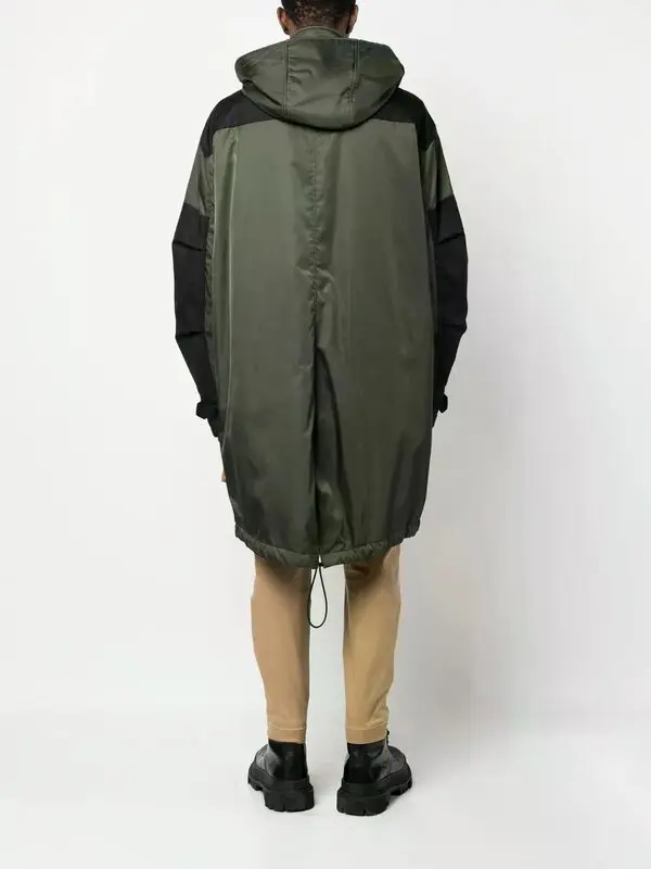 Dsquared2 Hooded Parka With Flap Pockets