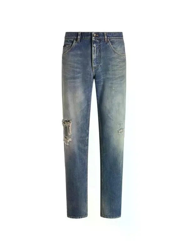 Dolce & Gabbana Classic Fit Denim Trousers