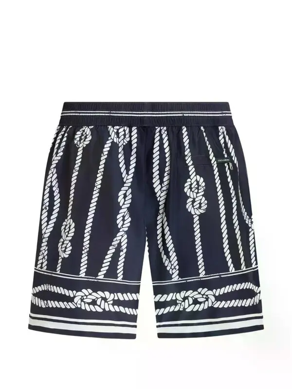 Dolce & Gabbana Printed Swim Boxer Shorts