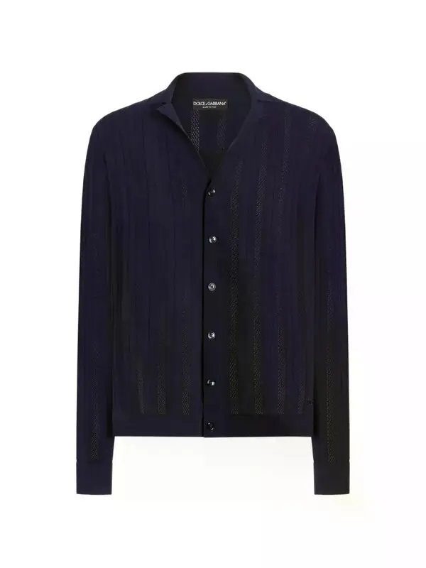 Dolce & Gabbana Openwork Cotton Cardigan