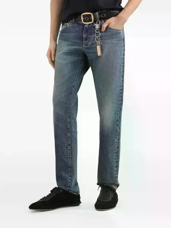 Dolce & Gabbana Slim Fit Denim Trousers