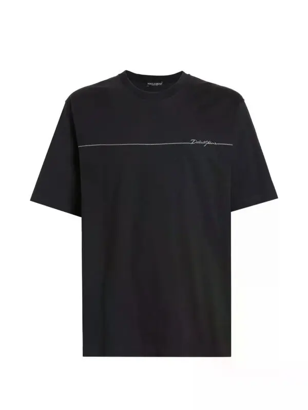 Dolce & Gabbana Cotton T-shirt With Logo