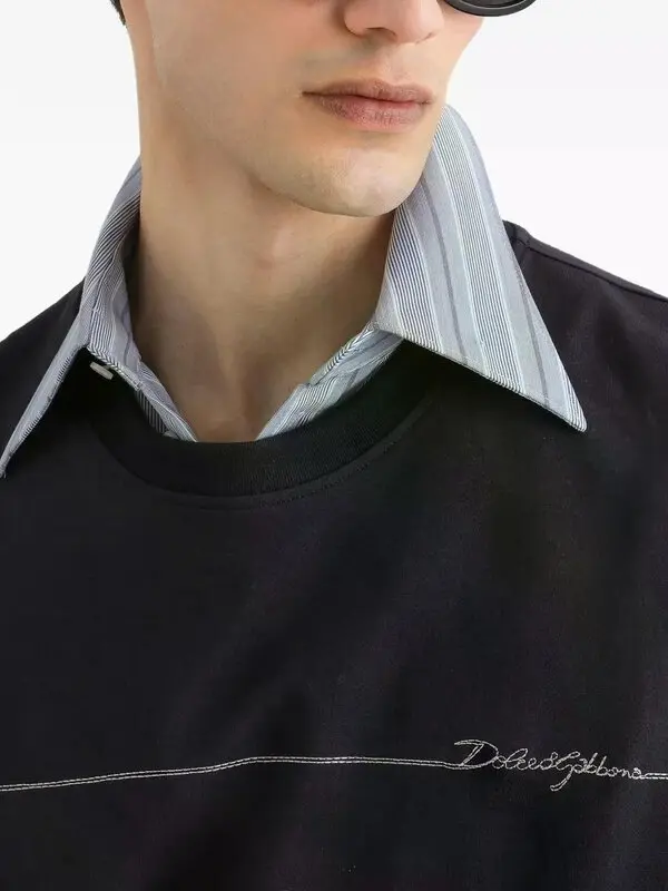 Dolce & Gabbana Cotton T-shirt With Logo
